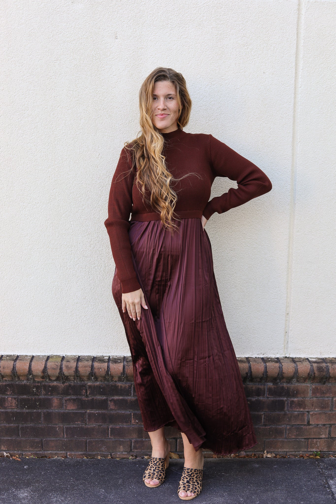 Cocoa Hybrid Dress – ARINAE
