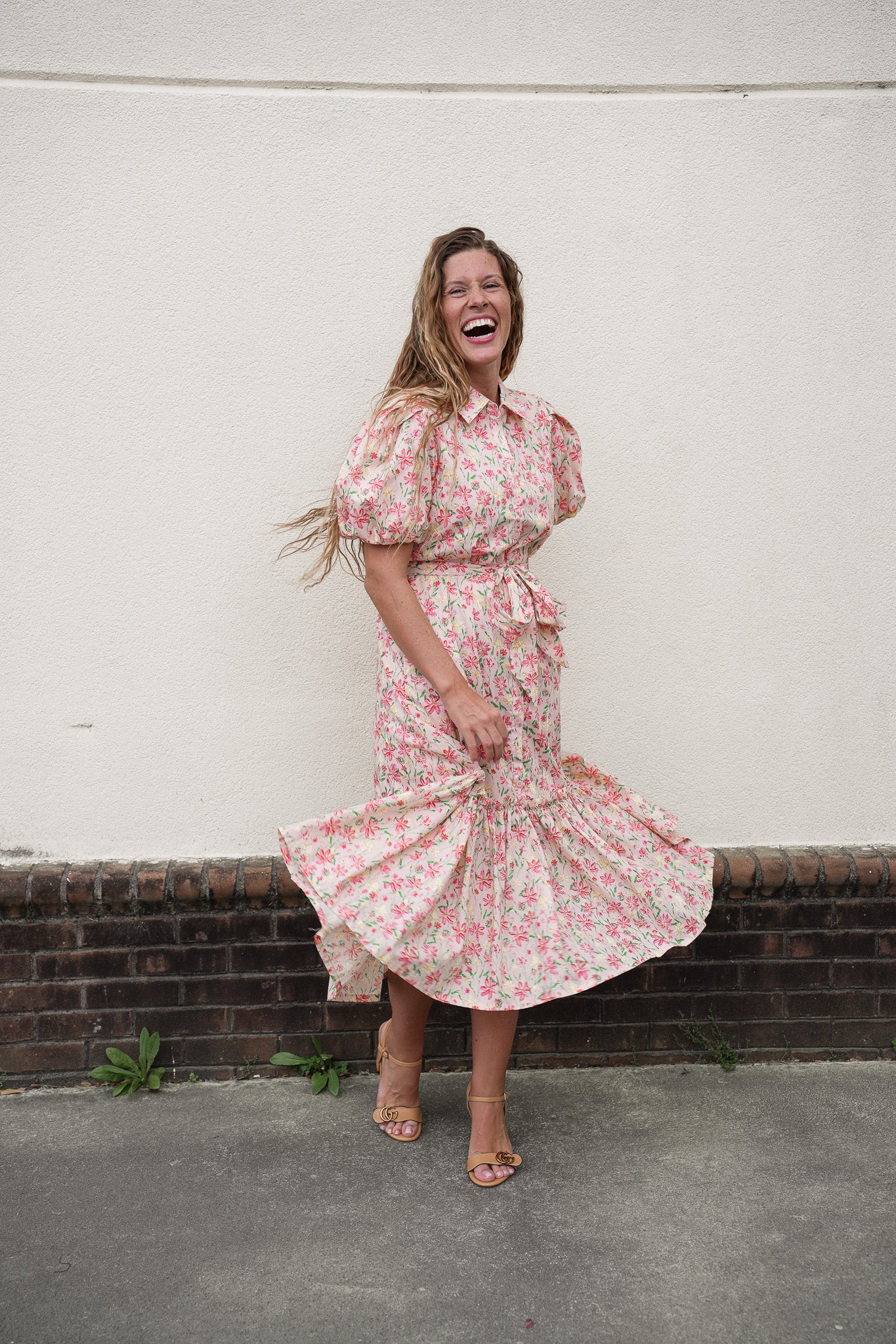 Wildflower Pink Dress – ARINAE