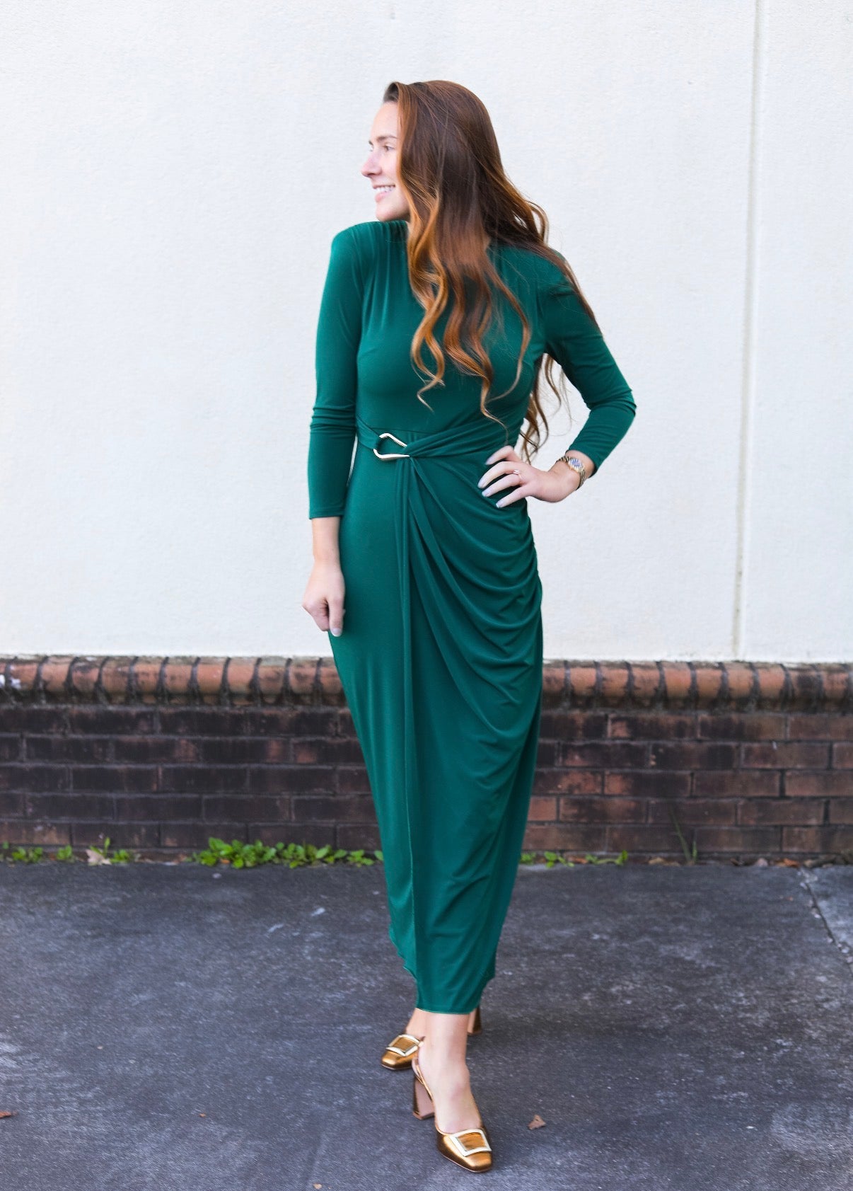 Yedra Green Dress – ARINAE