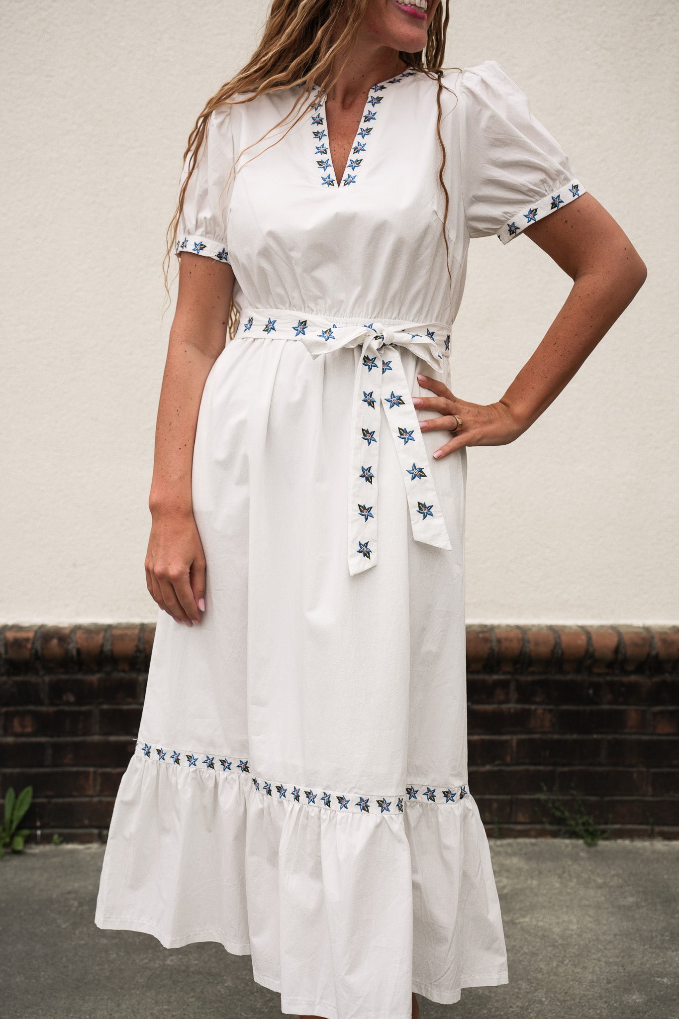 Daisy Jane White Dress – ARINAE