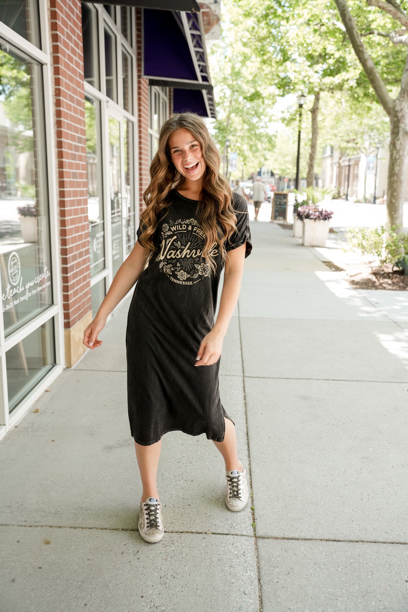 Nashville Tee Dress – ARINAE